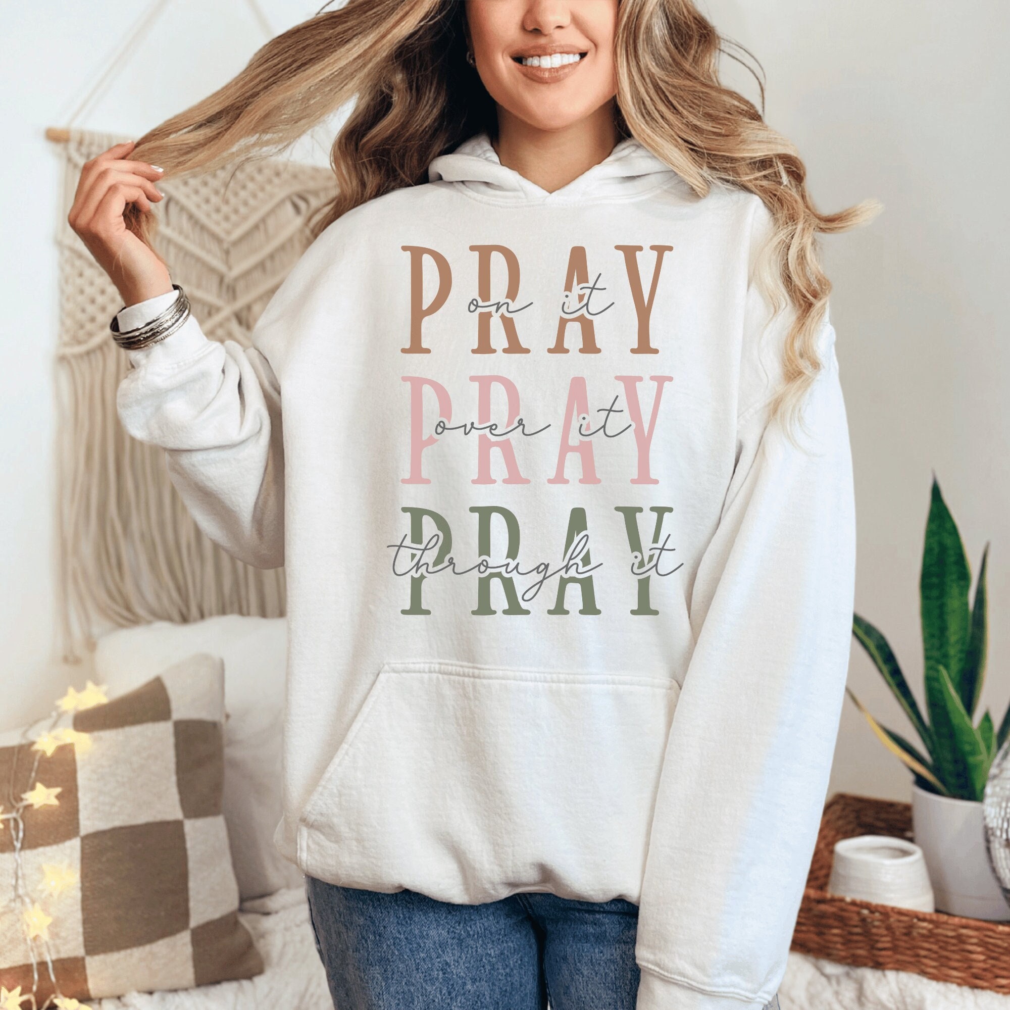 Christian Sweatshirt, Godly Gifts, Christian Apparel Gift, Christian ...