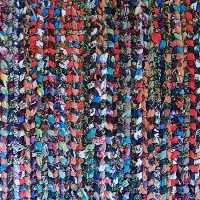 Twined Rag Rugs - Etsy