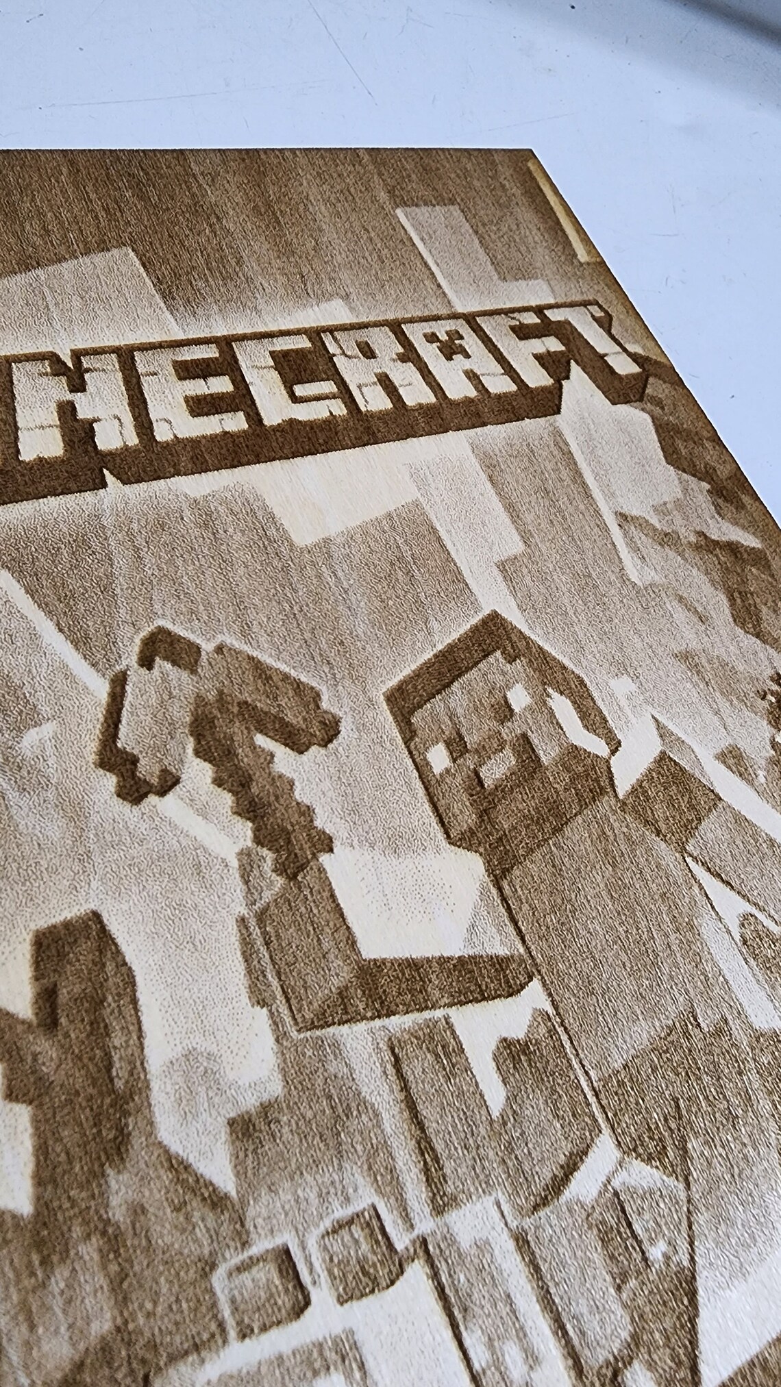 Minecraft Poster Laser Engraved - Etsy
