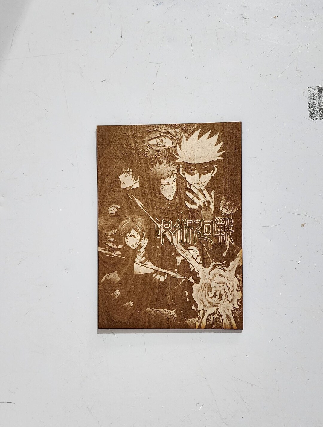 Anime Poster Wooden Laser Engraved - Etsy