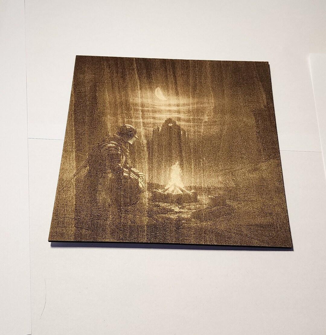 Dark Souls Elden Ring Inspired Laser Engraved Poster - Etsy
