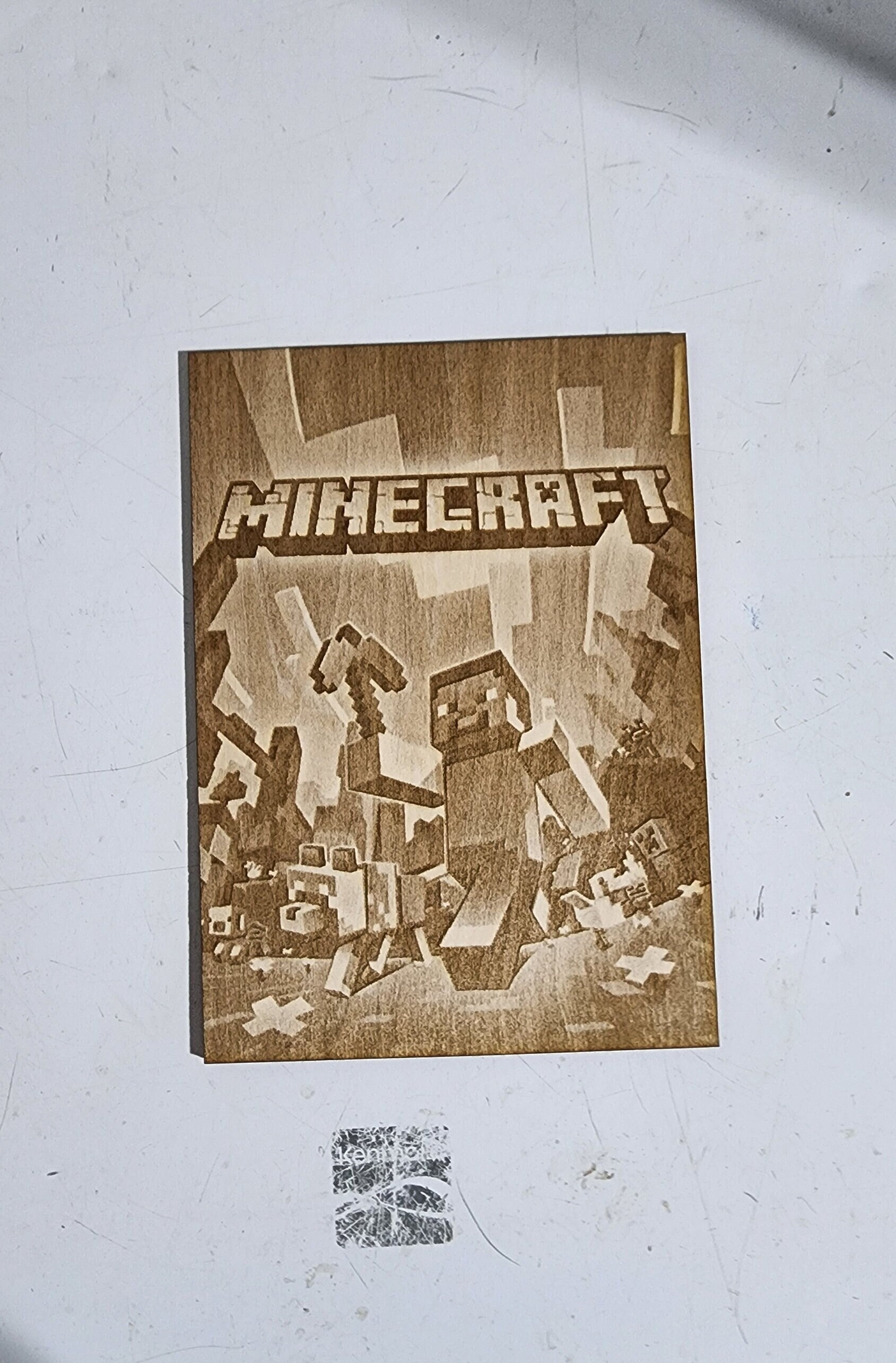 Minecraft Poster Laser Engraved - Etsy