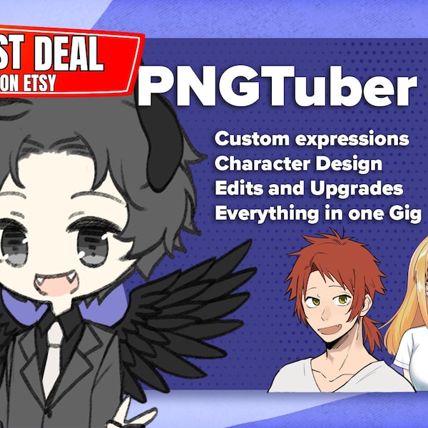 Pngtuber Commission - Etsy