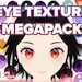 Vroid Eyes Set EYE TEXTURE SET for Vtuber 34 Vroid Studio Eyes Texture ...