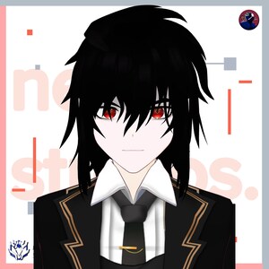 Vroid Clothes / Vtuber Model / Vampires Vroid Set! Vroid Assets Texture ...