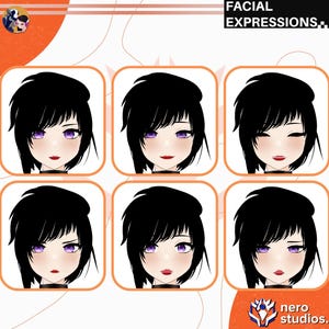 Gothic Vtuber Model, Vampires Vroid Set, Vroid Model, Vroid Clothes ...