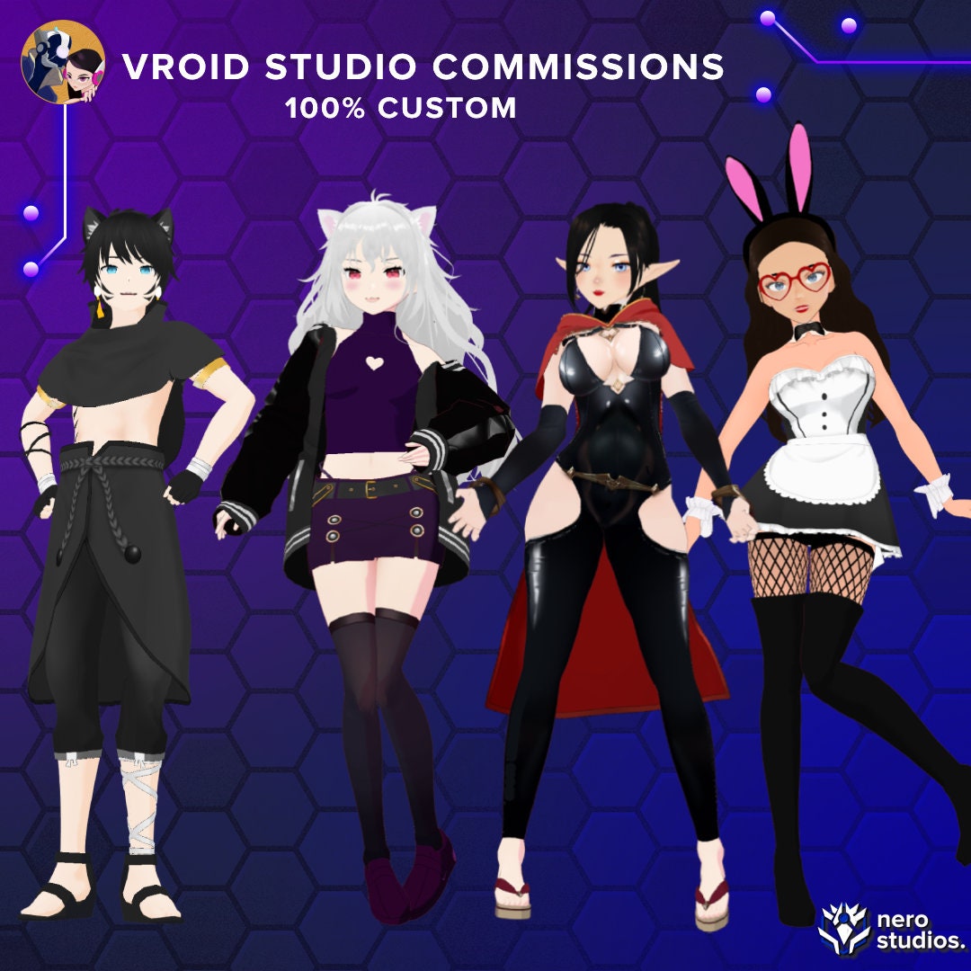 Vtuber Custom Model / Vtuber 3D o modelo de videojuego en estilo anime ...
