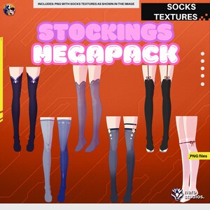 Vroid Clothing, Vtuber Outfit / Vtuber Cute Outfit / Vroid Stockings ...