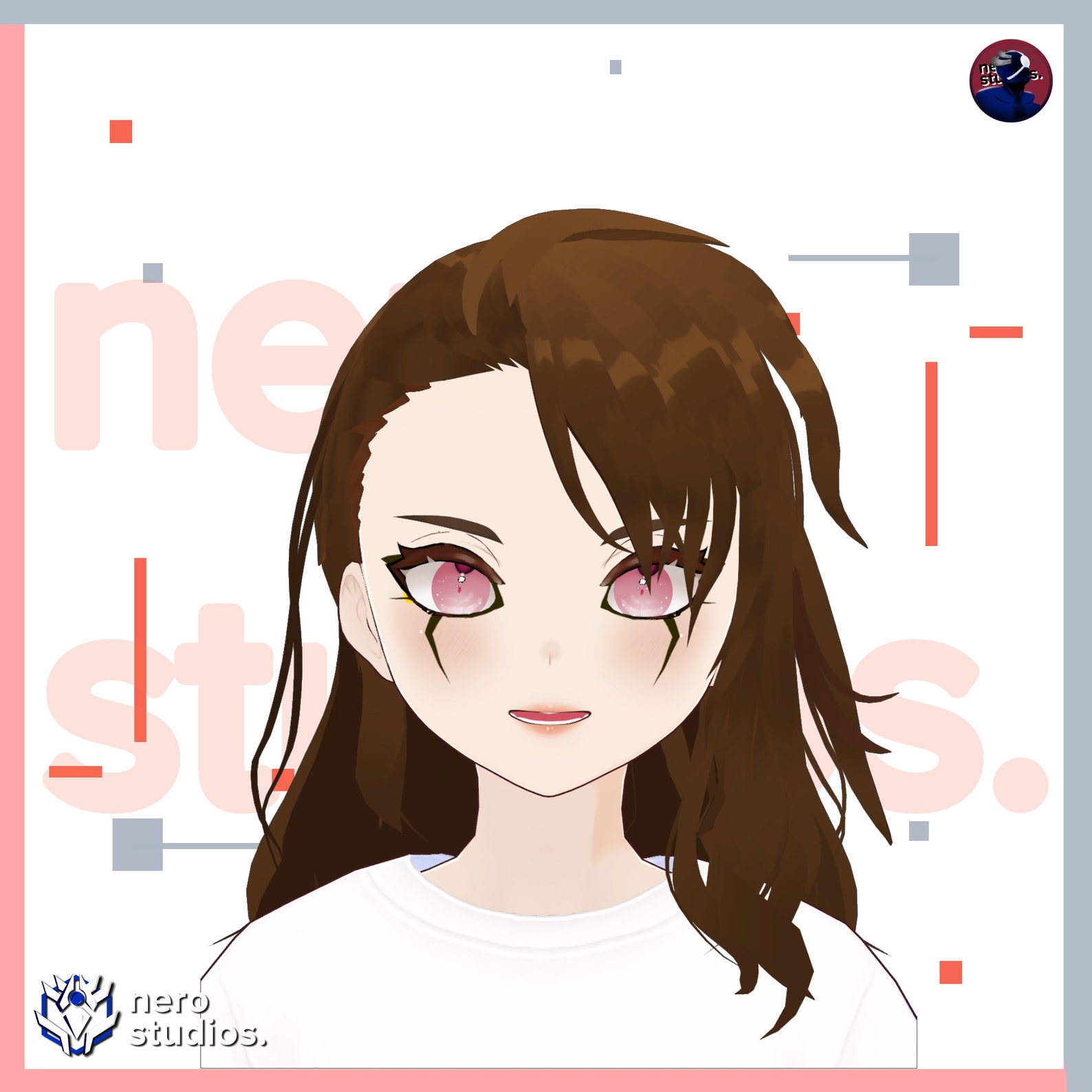 Vroid Hairstyle / Vtuber Assets / Vroid Hair Assets, Vroid Outfit ...