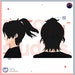 5 Vroid Hairstyles Set 1 vroid Files, Vroid Hair Presets, Vtuber ...