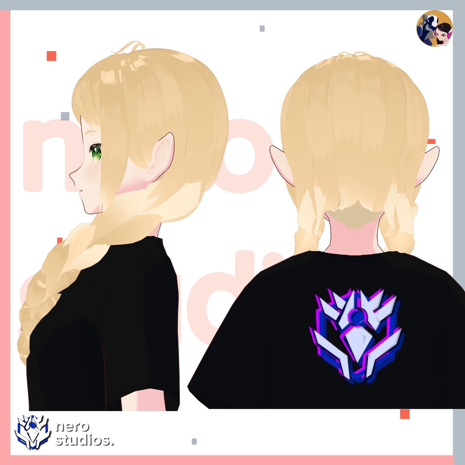 Vroid Hairstyle / Vtuber Assets / Vroid Hair Assets, Vroid Outfit ...