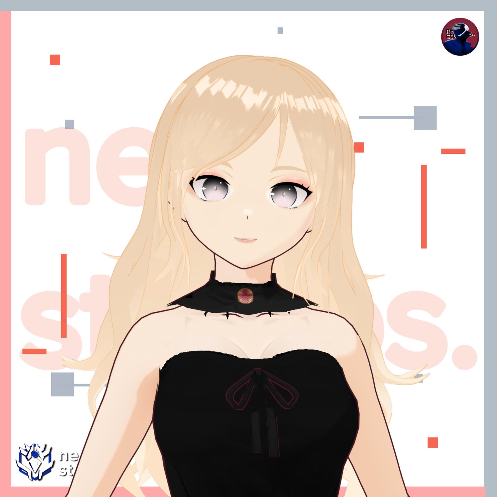 Vroid Clothes / Vtuber Model / Vampires Vroid Set Vroid Assets Texture ...