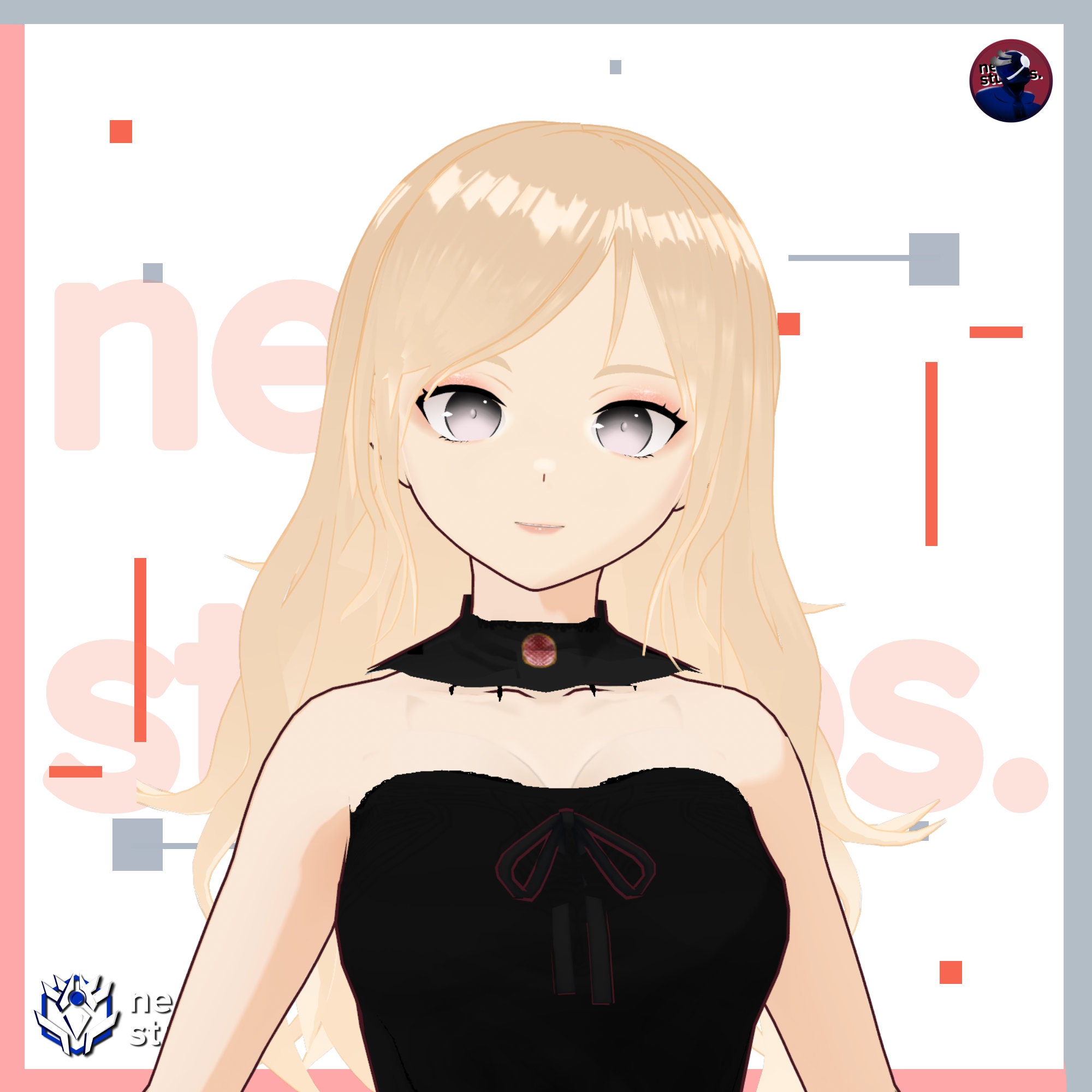 Vroid Clothes / Vtuber Model / Vampires Vroid Set Vroid Assets Texture ...