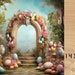 Easter Studio Arch Digital Background for Composite Artists, Easter ...