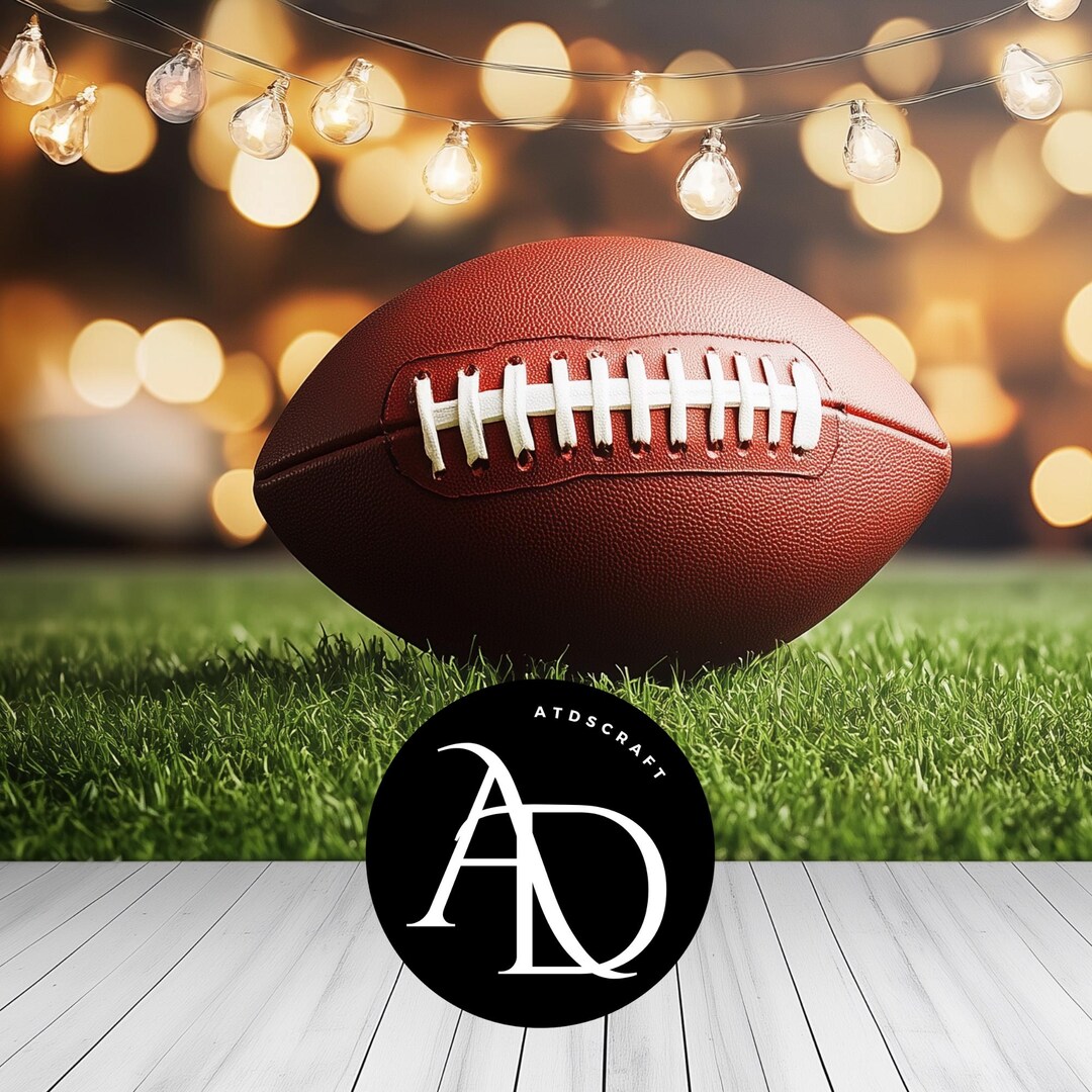 Super Bowl Digital Backdrop – Instant Download | Football Party ...