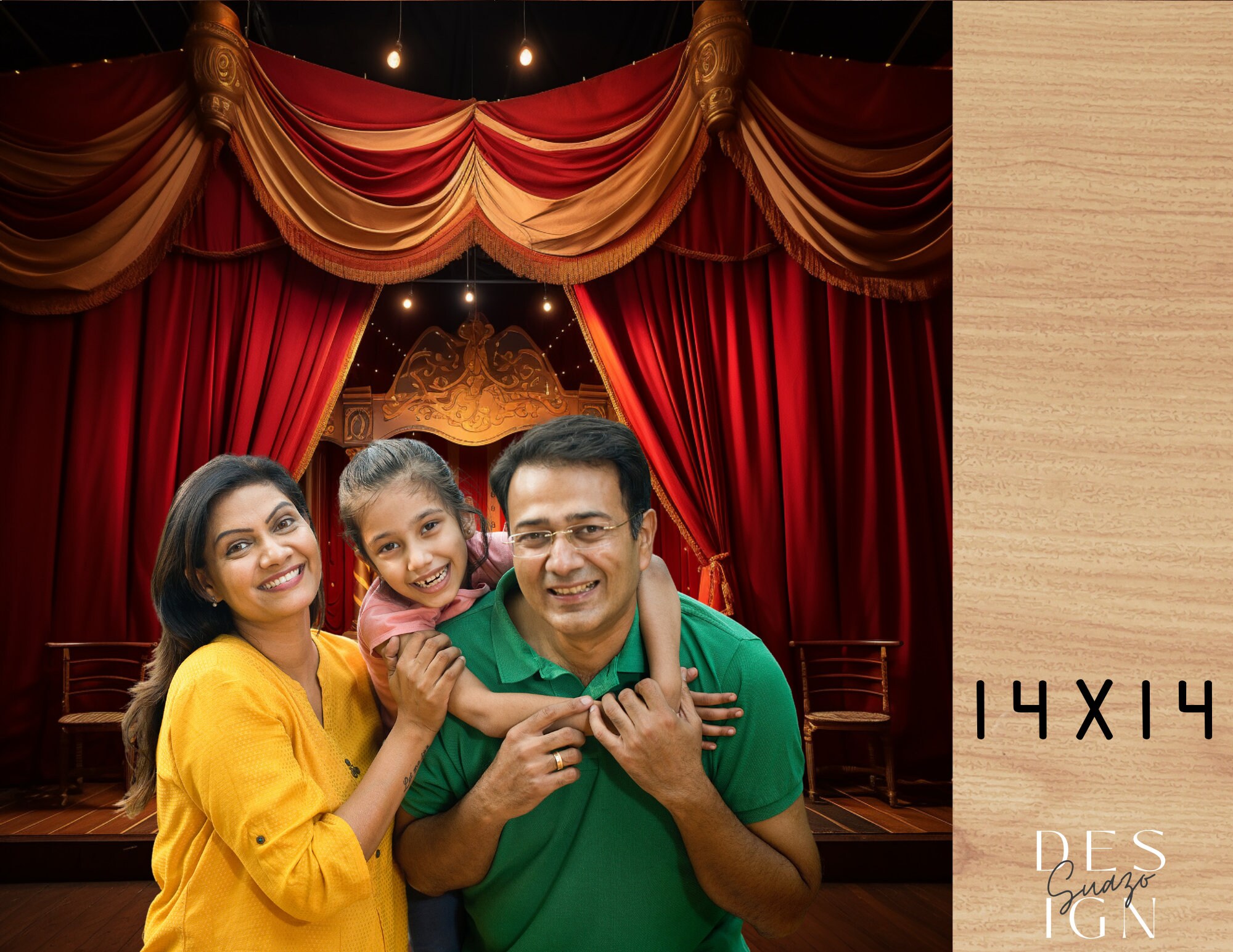 9 Circus Backdrop: Stage Backdrop With Circus Tent, Red Curtain ...