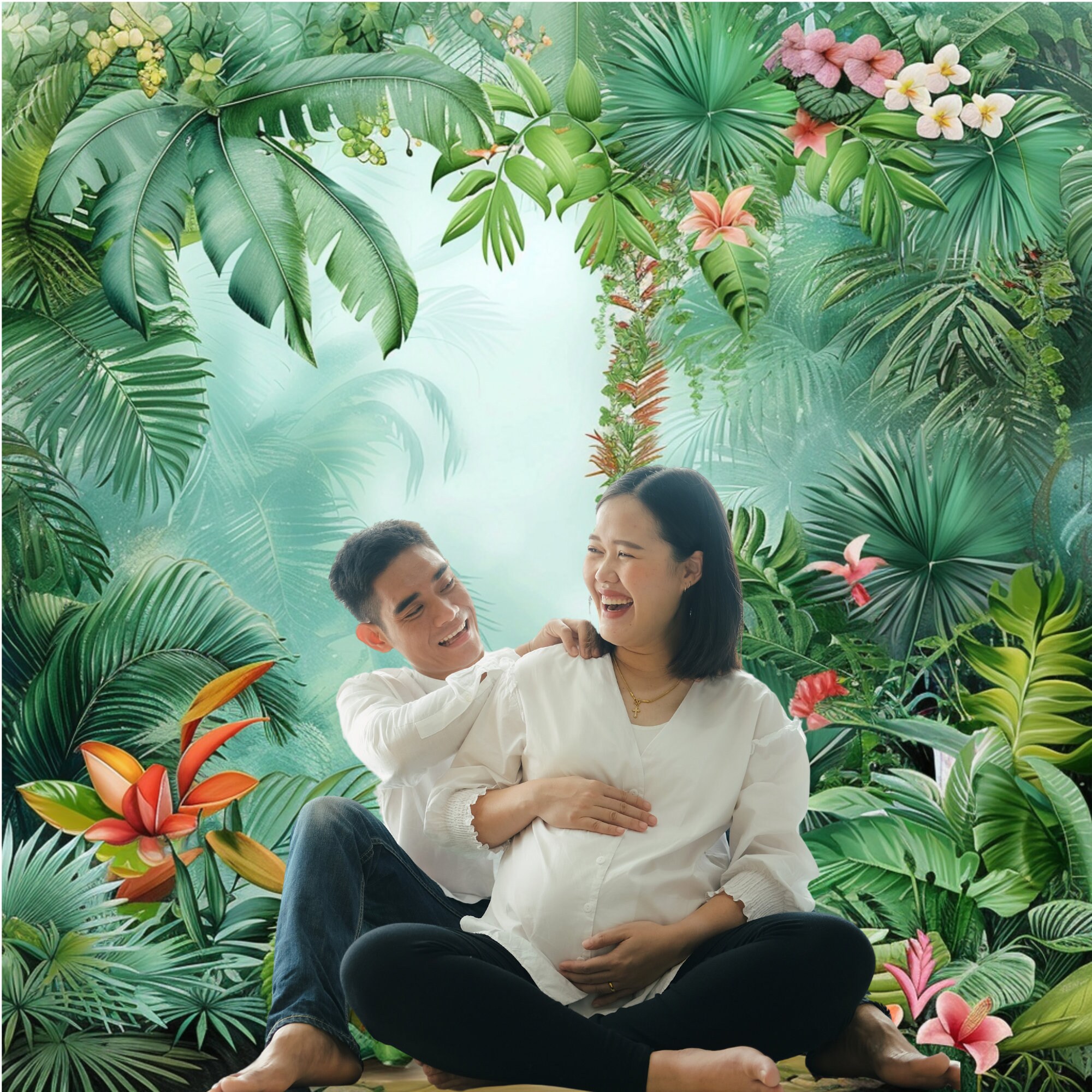 Jungle Safari Digital Backdrops, Child Photography Studio Backdrops ...