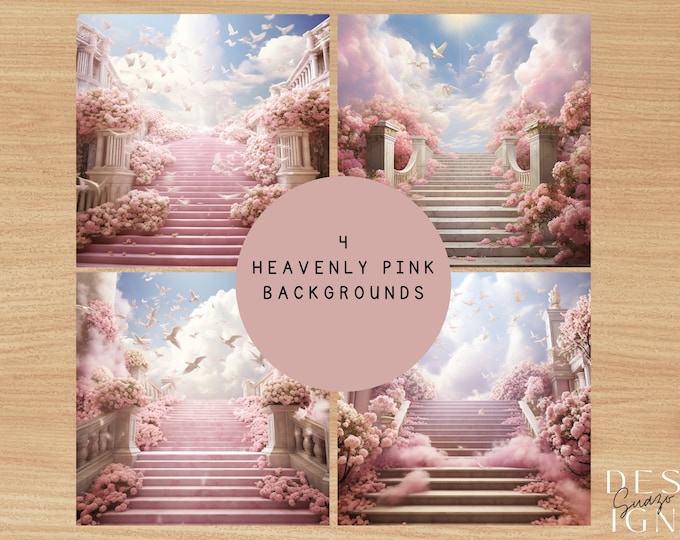 In Loving Memory PNG, Pink Memorial Background, Ray of Light, Stairs to ...