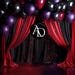 Prom Red Backdrop | Glamorous Party Background | PNG Instant Download ...