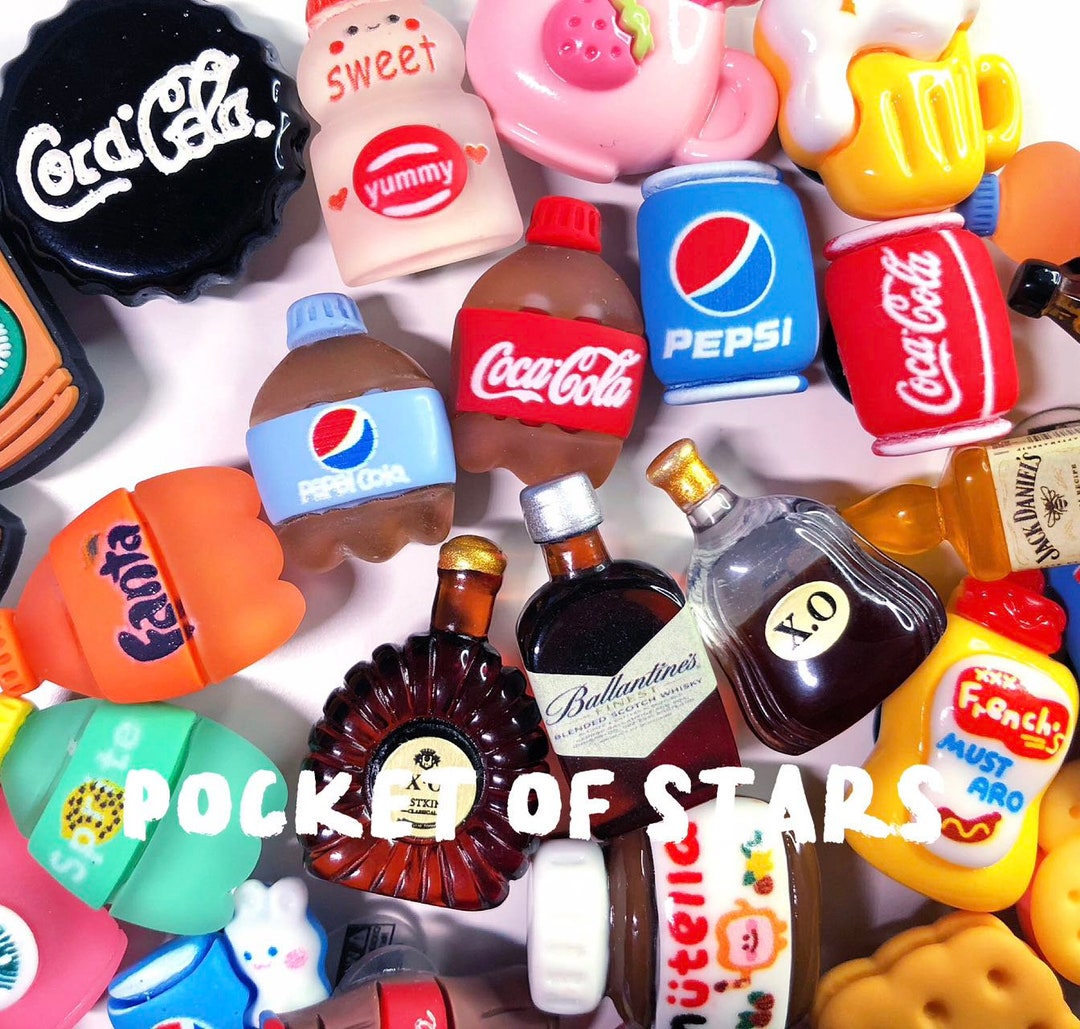 2024 Crocs Charms / Jibbitz 915 Choices 63-104 Pepsi, Cola, Fanta ...