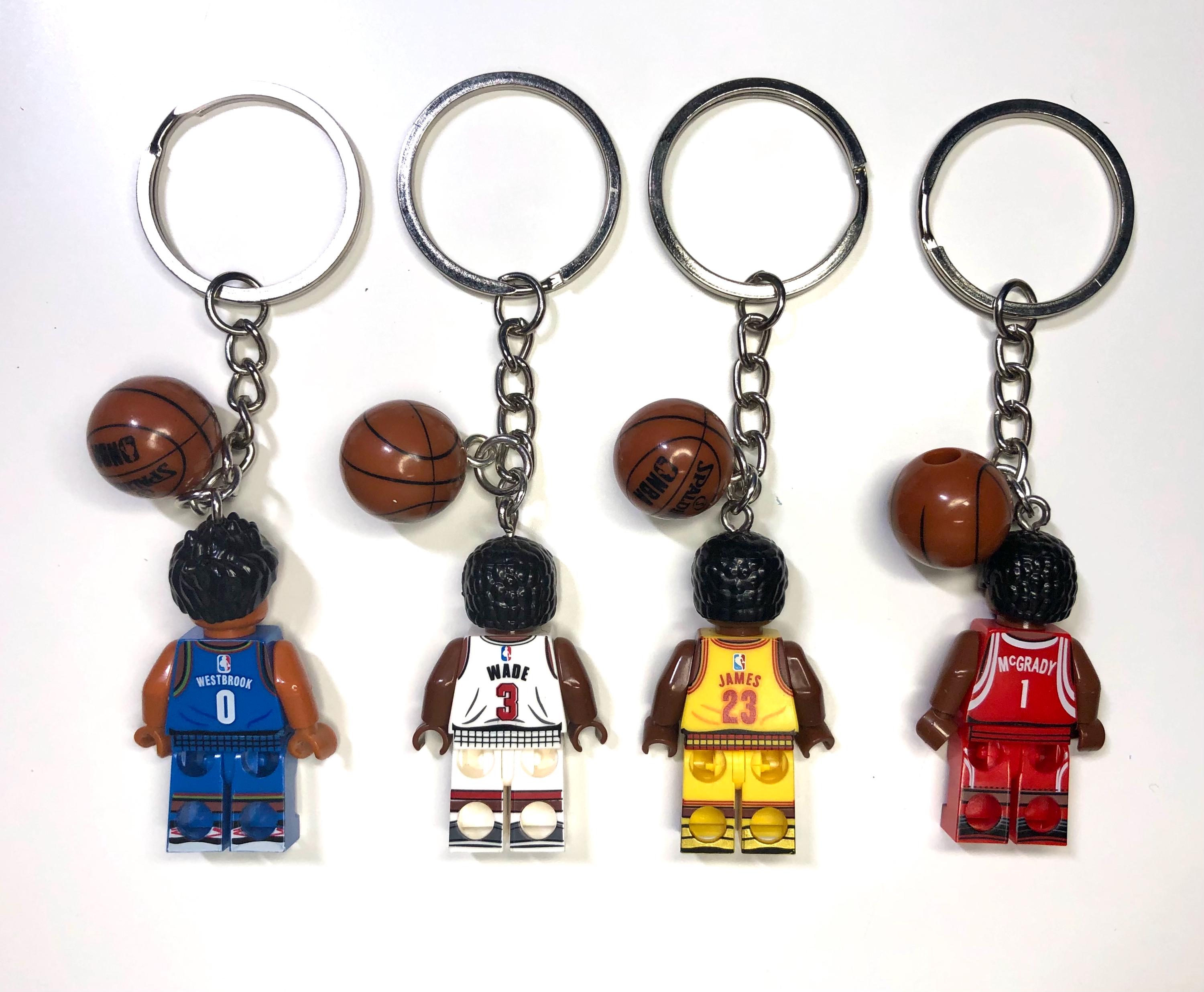 Custom Basketball Players Keyring/keychain/shoe Charm (antetokounmpo/o ...
