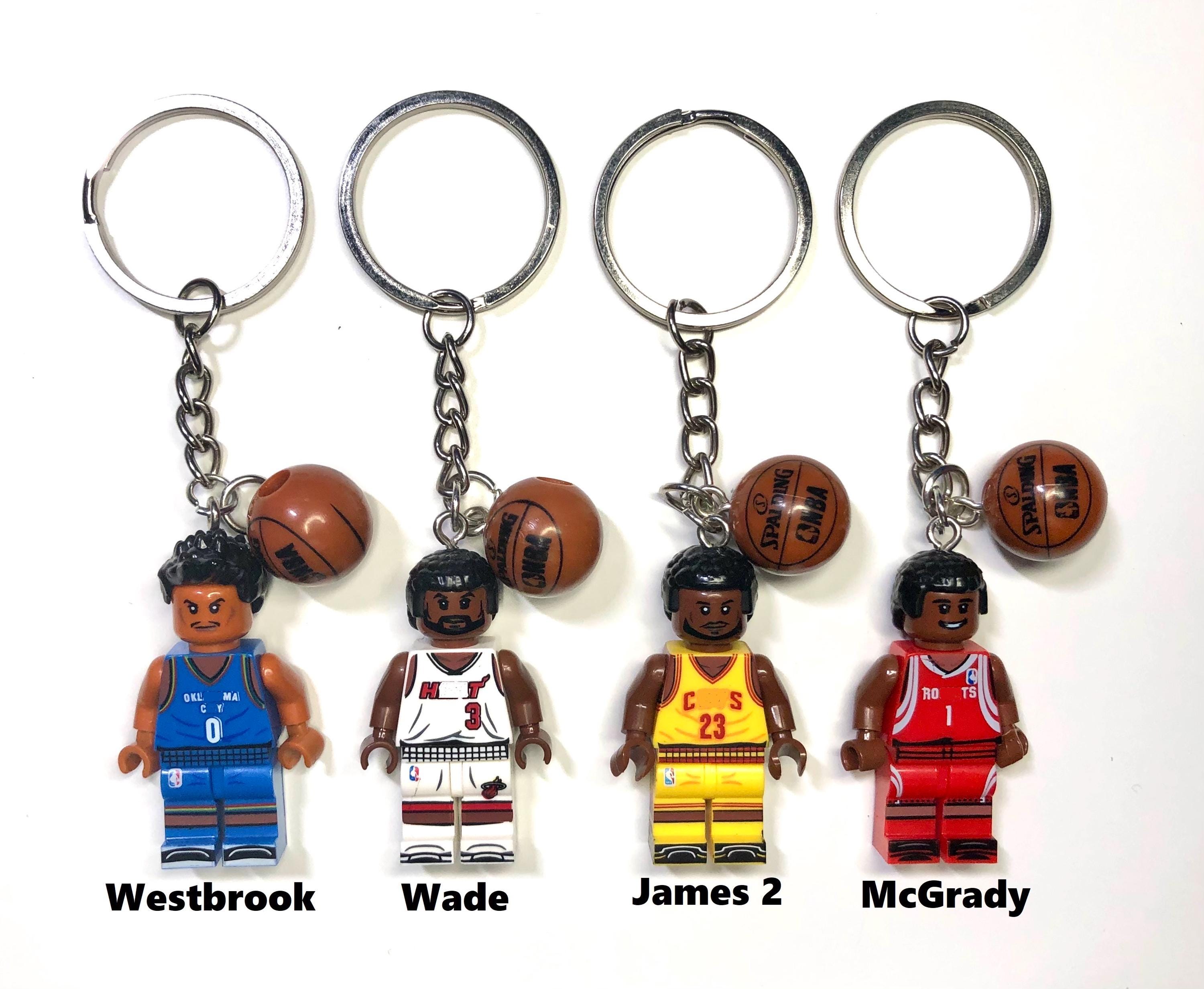 Custom Basketball Players Keyring/keychain/shoe Charm (antetokounmpo/o ...