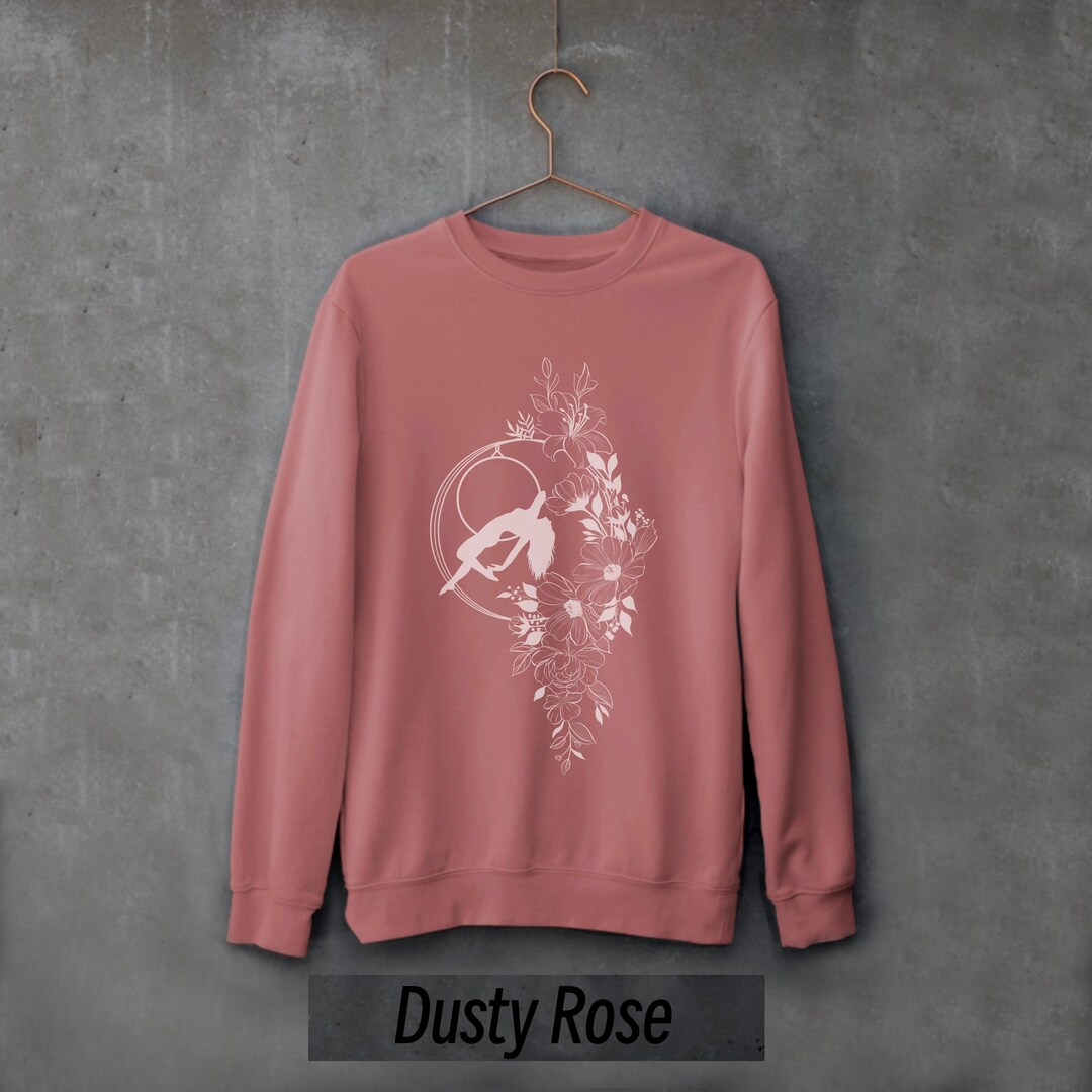 Aerial Hoop Floral Sweater Aerialist Jumper - Etsy
