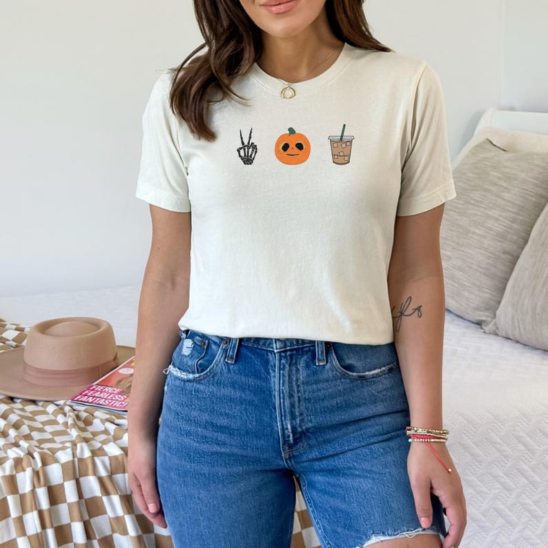 Lil' Boo Shirt, Peace Lil' Boo Coffee, HHN Shirt - Etsy