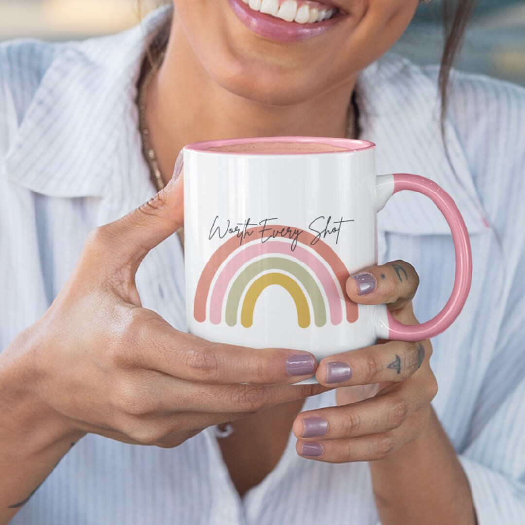 IVF Mug Worth Every Shot, IVF Gifts, IUI Rainbow Mug - Etsy