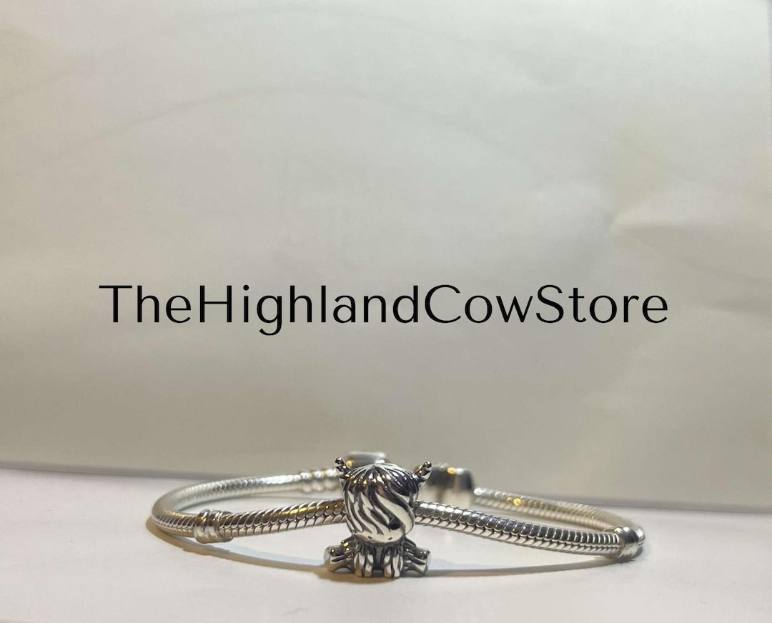 Highland Cow 925 Sterling Silver Pendant | Highland Cow Charm ...