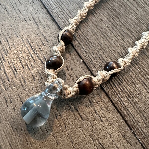 Hemp Choker Necklace - Etsy