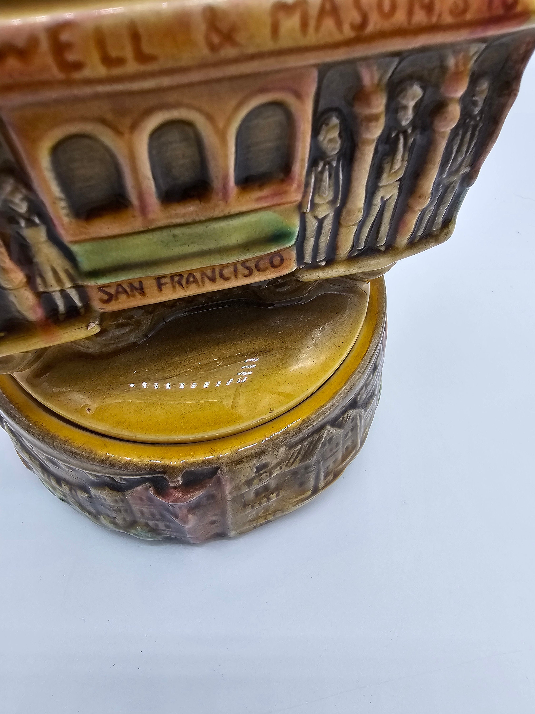 SNCO Japan Vintage Ceramic Music Box San Francisco - Etsy