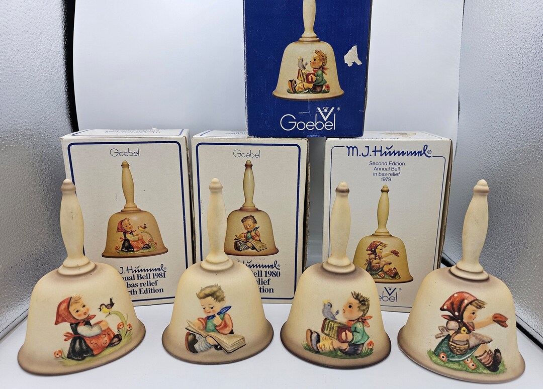 Vintage Goebel MJ Hummel Annual Bell 1978-1981, Western Germany - Etsy