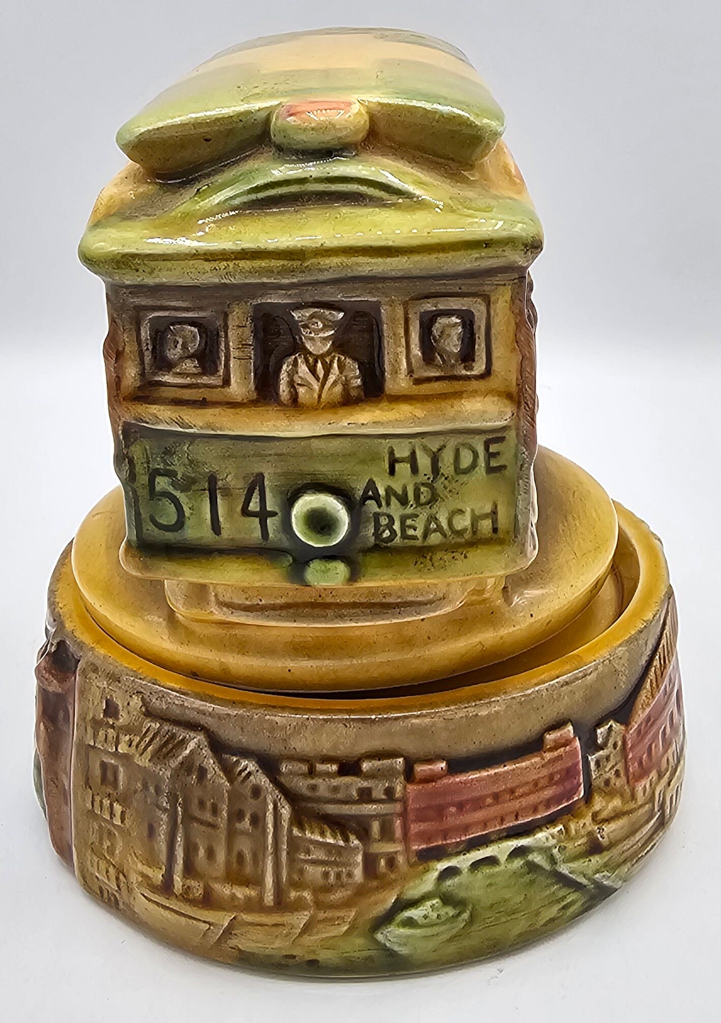SNCO Japan Vintage Ceramic Music Box San Francisco - Etsy