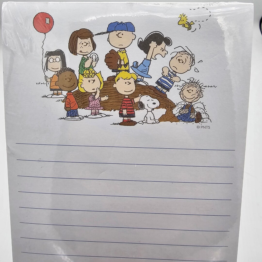 Peanuts 100 Page Notepad - Etsy