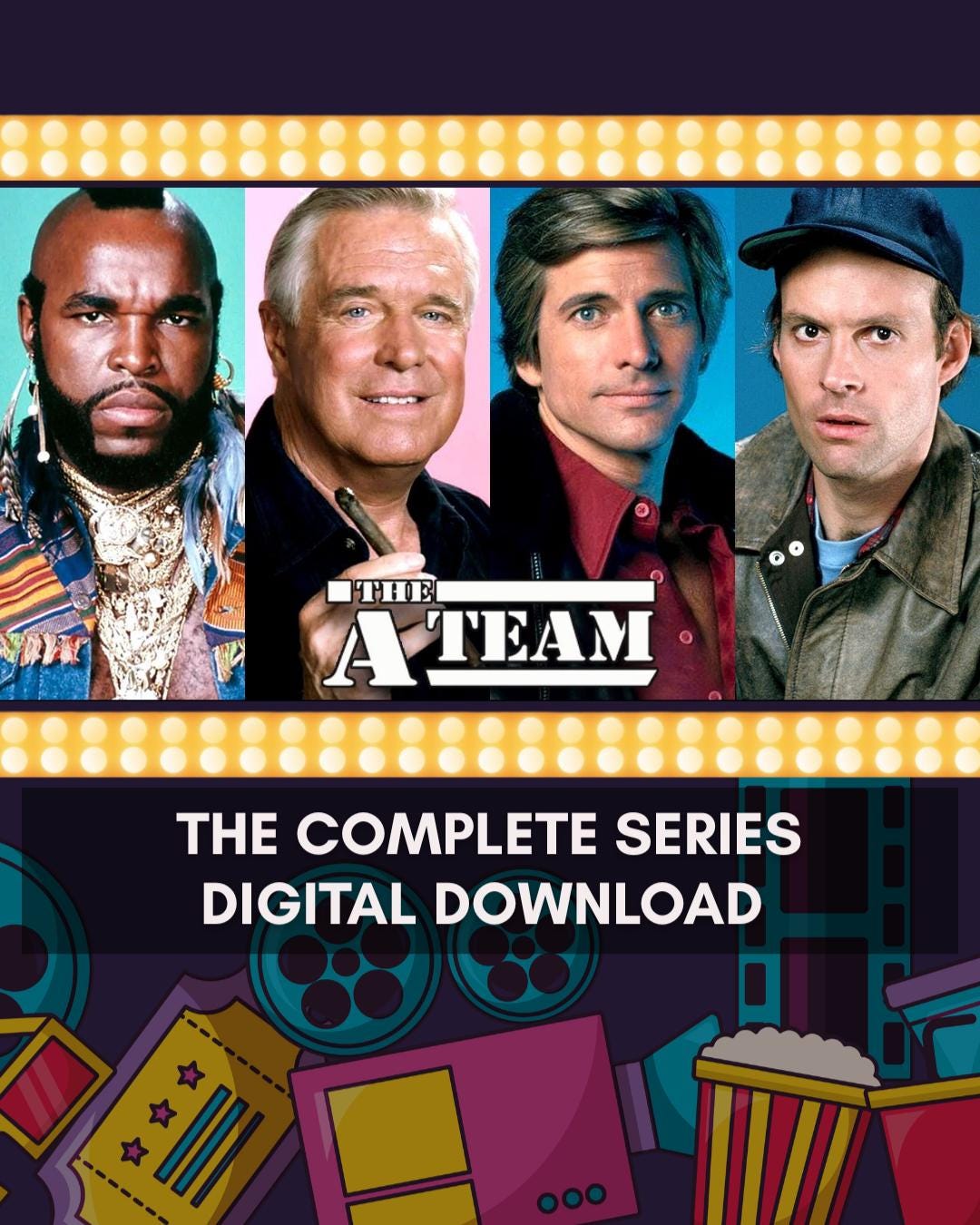 The A Team - Complete TV Series - Digital Download - Etsy
