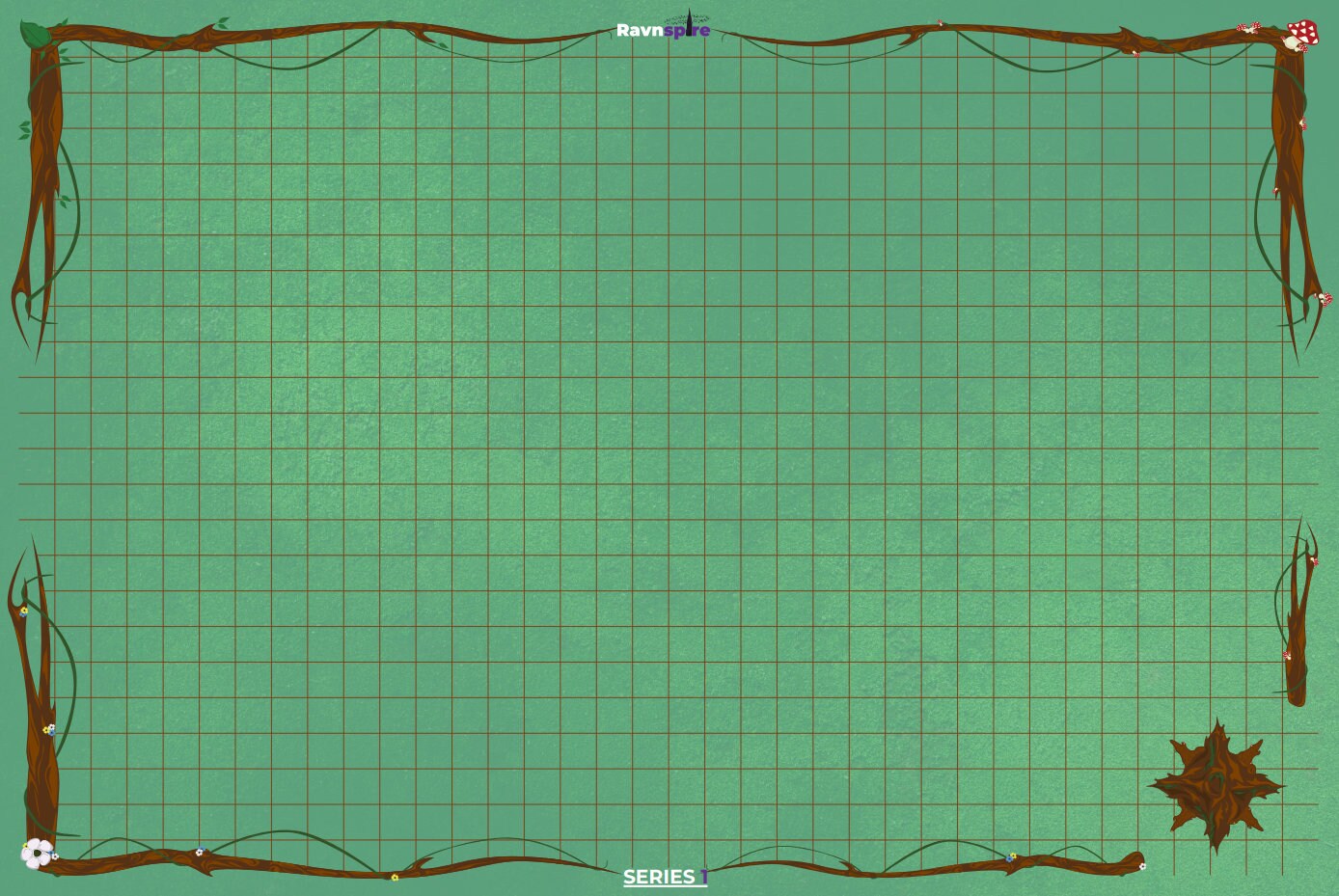 DND Battle Mat 3 Pack Starter Set Accessory for RPG Role Playing Games ...