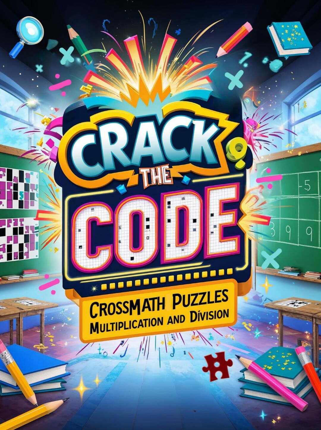 Crack The Code Crossmath Puzzles With Multiplication And Division