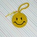 Smiley Face Keychain Smile Crochet Keychain Knitted Smiley - Etsy