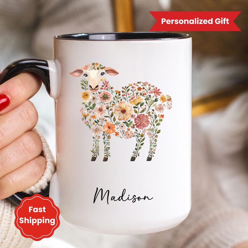Sheep Mug - Etsy