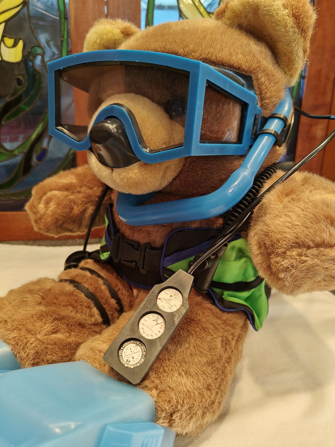 Scubear Vintage 18 Scuba Diving Teddy Bear - Etsy