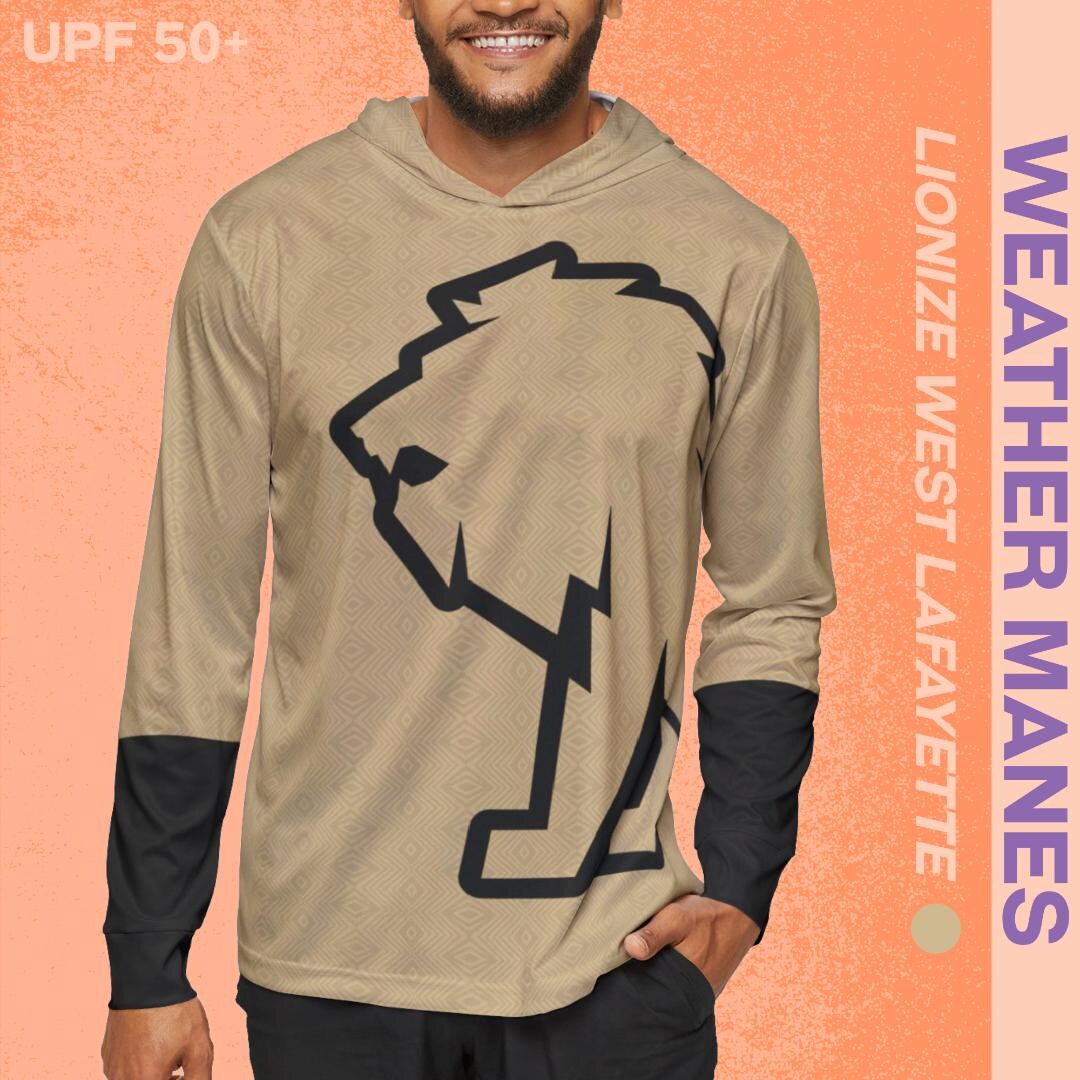 Lionize West Lafayette Gold : UPF 50+ Performance Sun Hoodie - Etsy