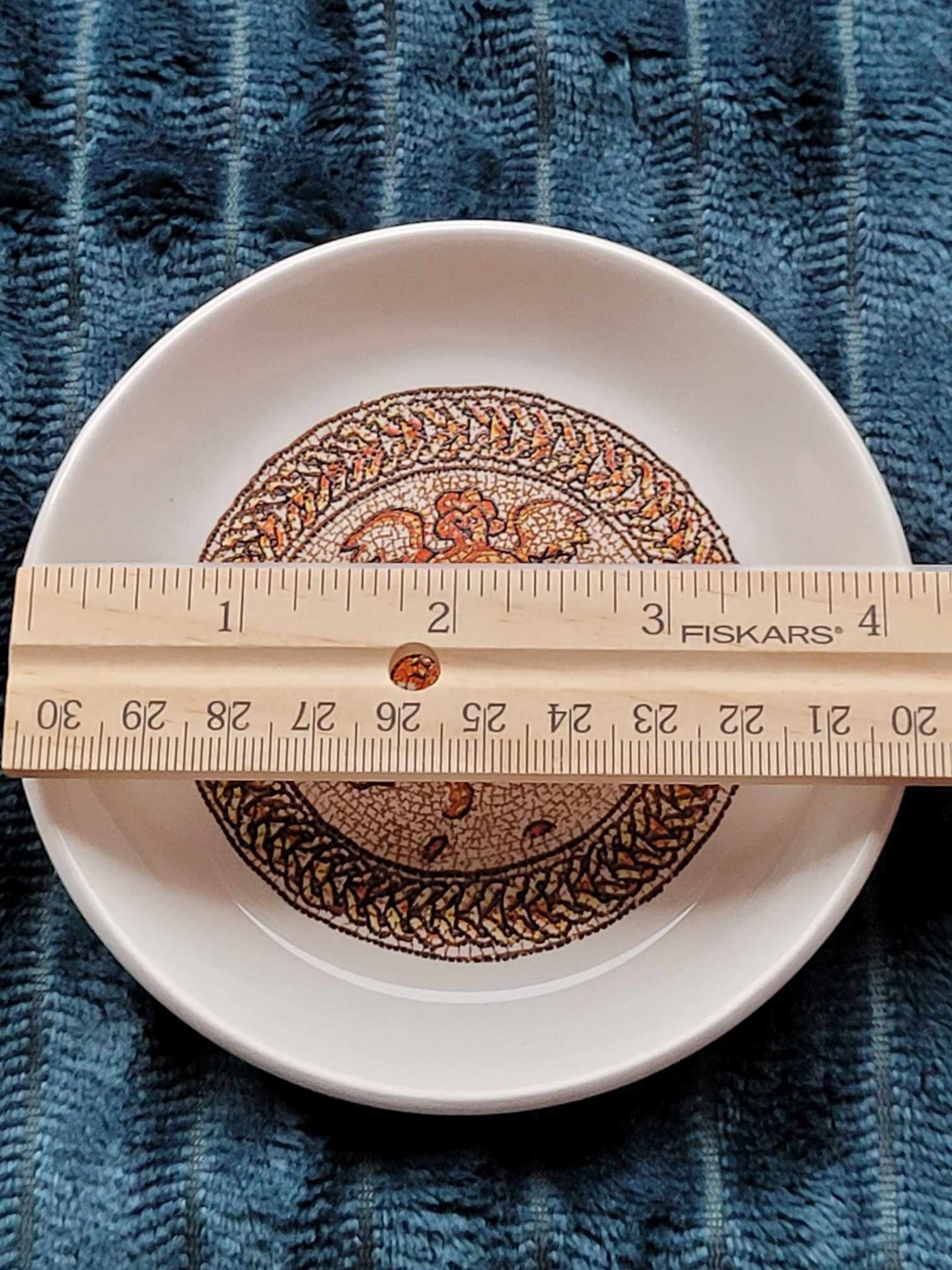 Vintage Hand Painted Plate Goodliffe Neale Alcester Cupid on A Dolphin ...