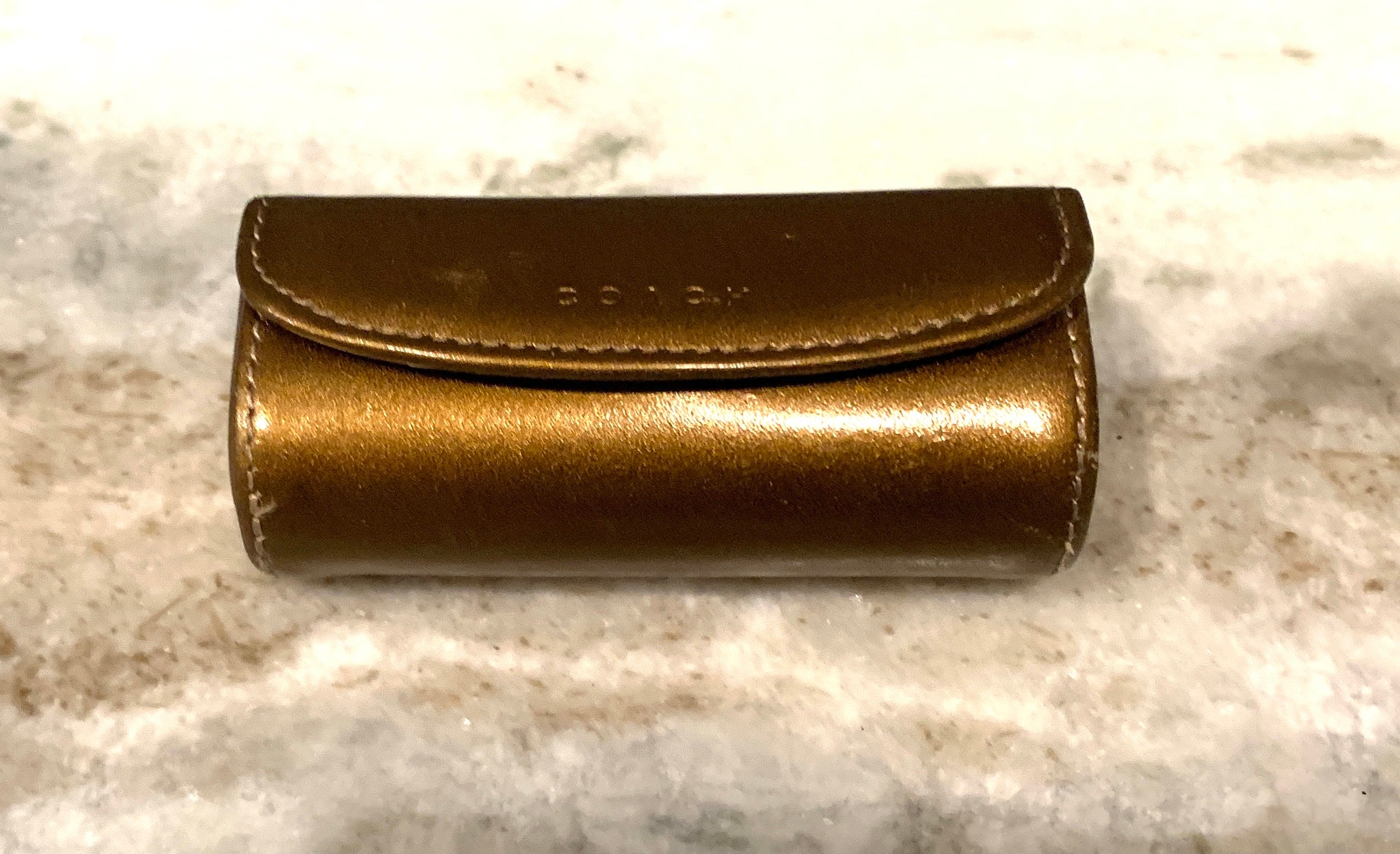 Coach Vintage Gold Pearlized Lipstick Case 8180 - Etsy
