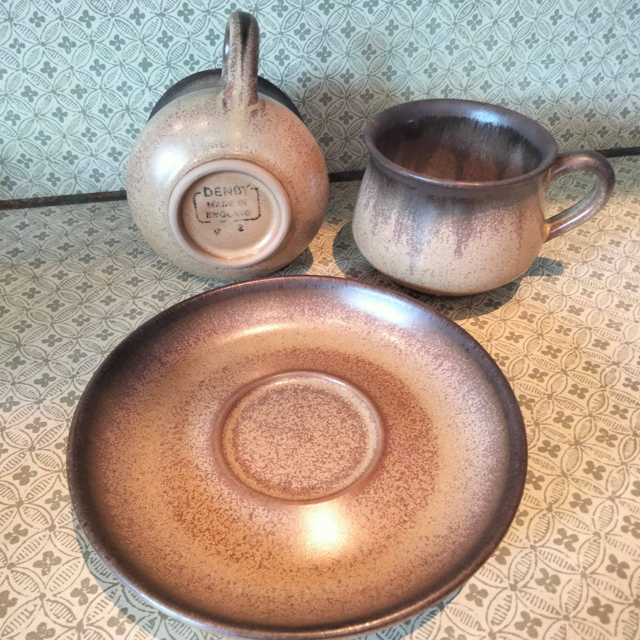 Vintage Denby Stoneware Denby Pottery romany Brown - Etsy