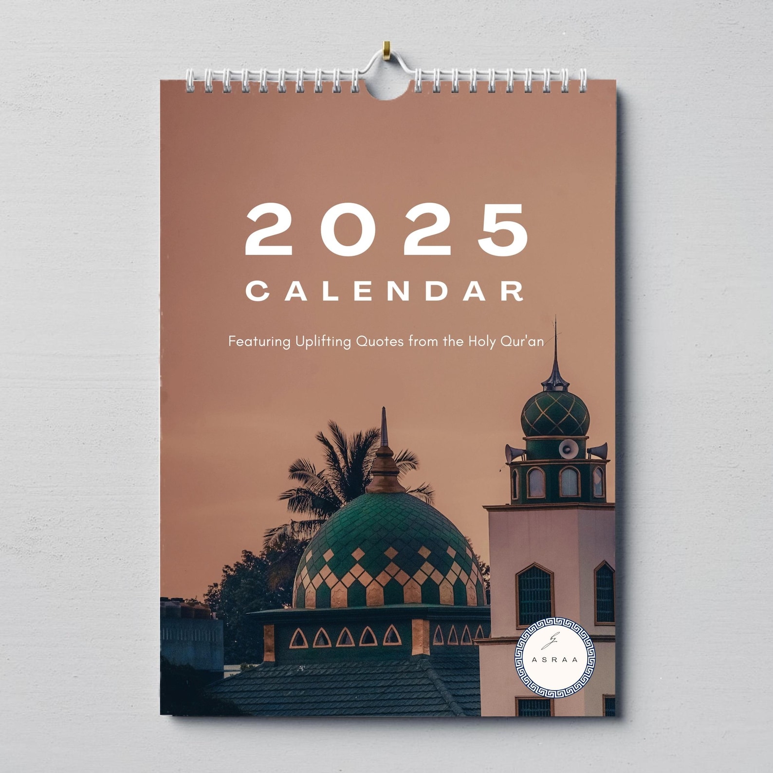 2025 A3 Islamic Wall Calendar | Hijri Months | Islamic Quotes | Islamic ...