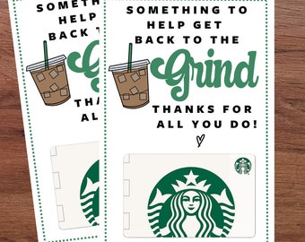 Coffee First Day of School Teacher Gift, Back to the Grind Teacher ...