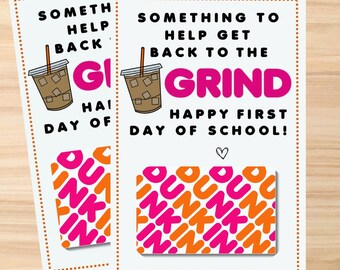 Coffee Teacher Appreciation Week Gift, Back to the Grind Teacher Coffee ...