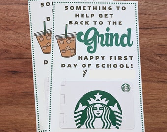 Coffee Teacher Appreciation Week Gift, Back to the Grind Teacher Coffee ...