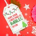 Hope Your Christmas is Bubbles of Fun Bubble Class Gift Tag Printable ...